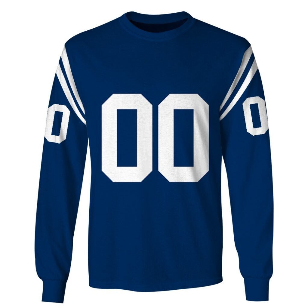 Personalized Baltimore Colts 1970 NFL Vintage Throwback Home Jersey ...