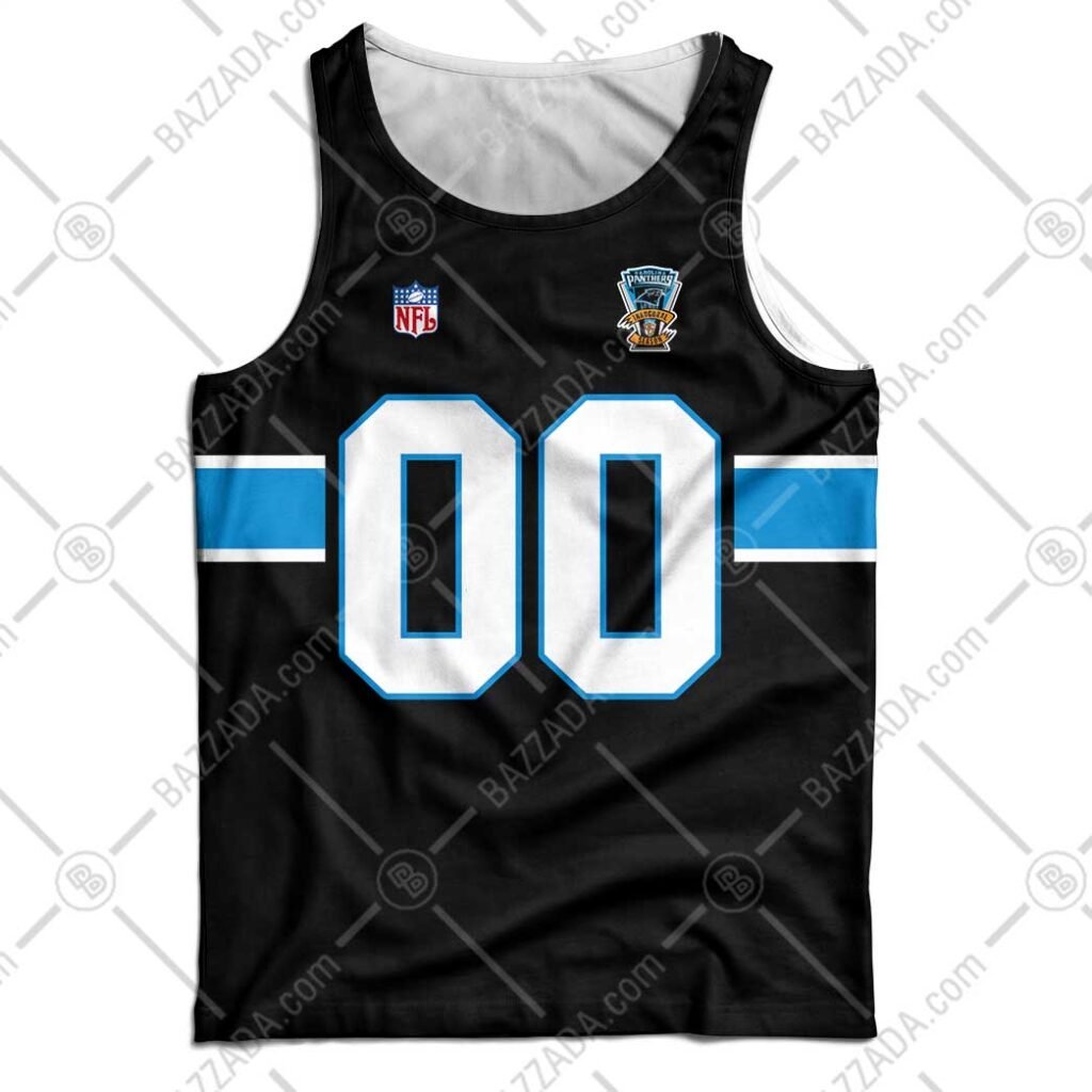 [PERSONALIZE NAME and NUMBER] TANKTOP 1994 Carolina Panthers Vintage ...