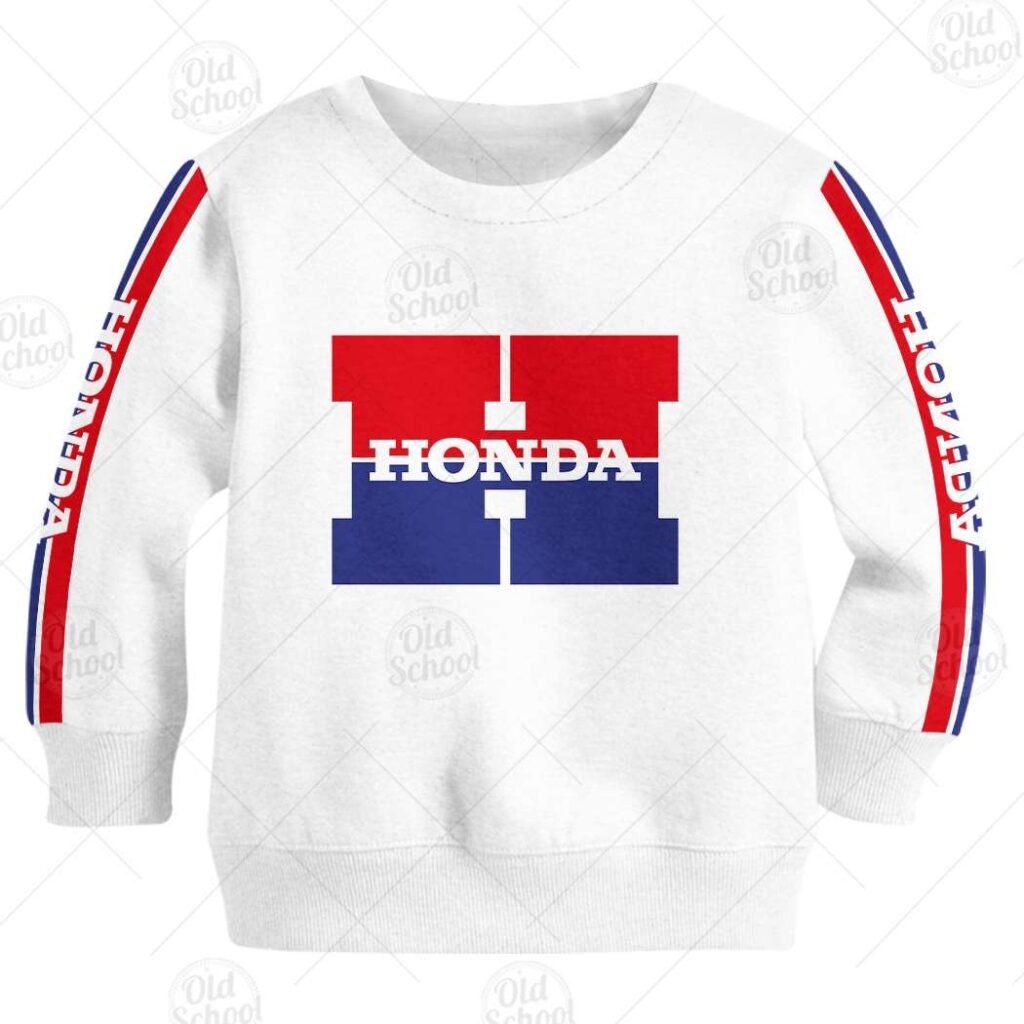 Vintage 80?s Style Honda Motocross Jersey MX Enduro AHRMA Motorcycle ...