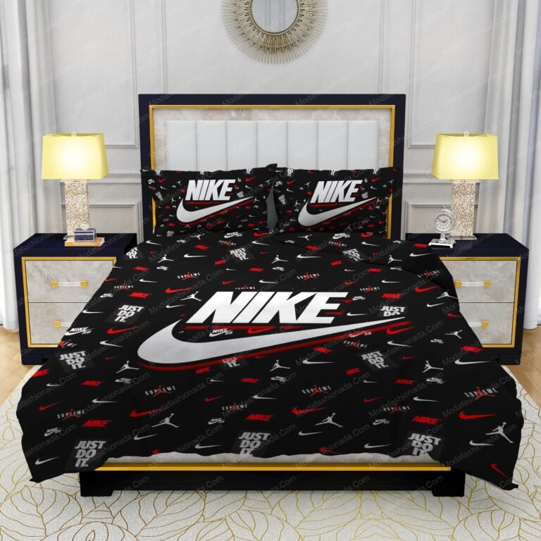 Buy Famous Nike Air Jordan Just Do It Supreme Bedding Sets Bed Sets ...