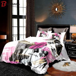 Chanel premium luxury brand Bedding Sets bed linen covers home decor ...