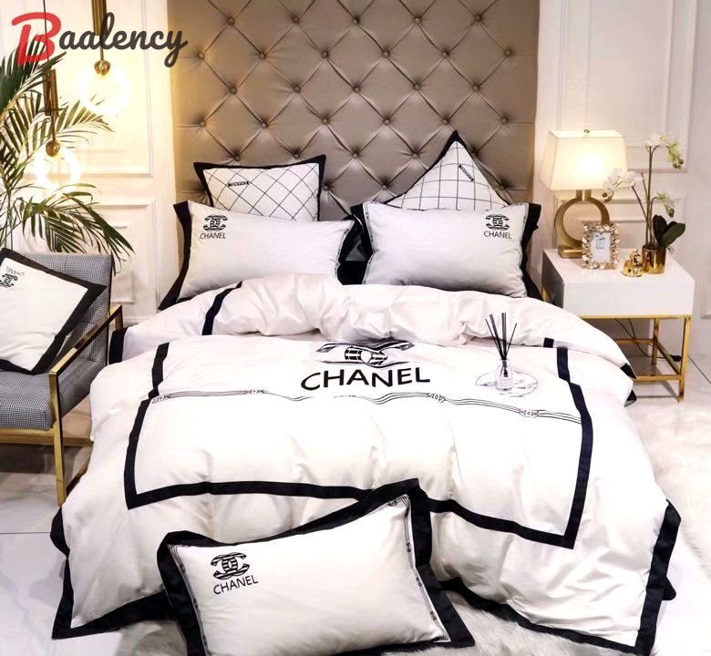 Luxury cn chanel type 85 luxury brand s Bedding Sets blankets duvet ...